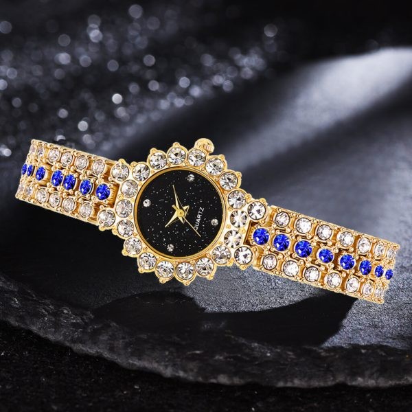 Diamond stone watch